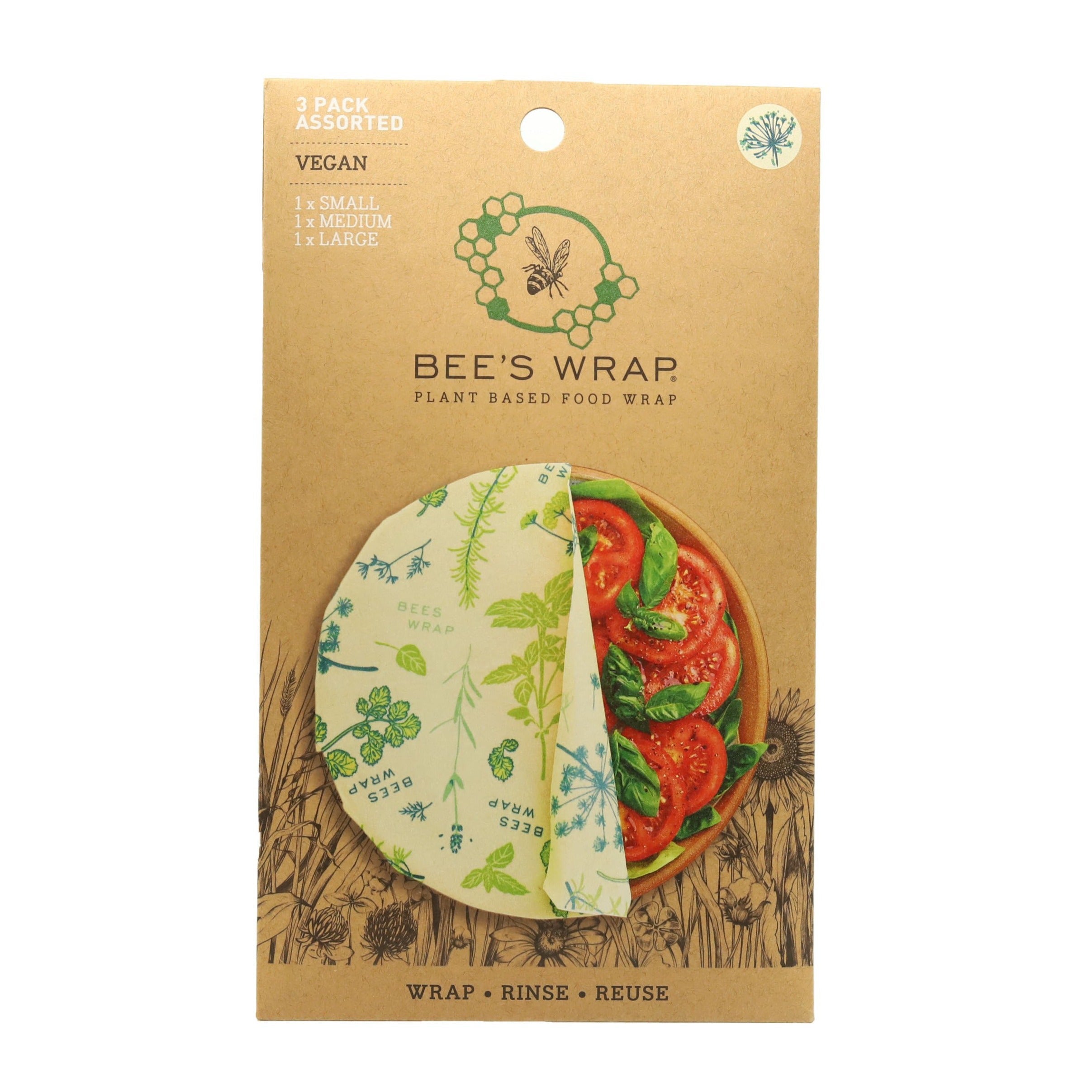 Bee's Wrap Assorted 3 Pack Reusable Food Wrap | Staple and Spice Market